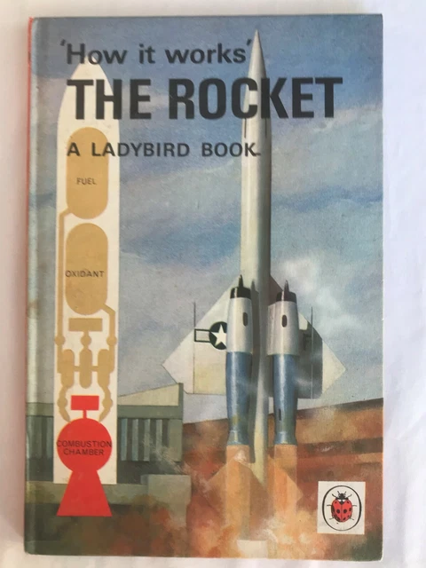 VINTAGE LADYBIRD BOOK - 'How it works' The Rocket. Series 654 (15p) VG+ ...