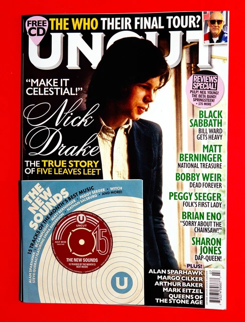 NICK DRAKE - Uncut Magazine - July 2025 - BRAND NEW - WITH CD £5.33 - PicClick UK