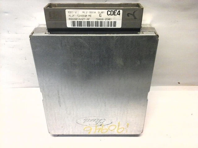 ENGINE ECM ELECTRONIC Control Module Firewall 4 Door Fits 99-01 ...