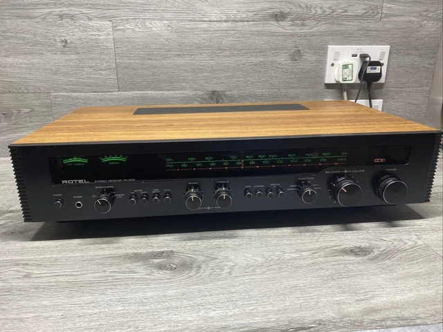 ROTEL AMPLIFIER Rx-602 Boxed Phono Input For Turntable £169.95 ...
