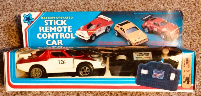 VINTAGE RETRO LANCIA Stratos Battery Powered Remote Control Rally Car £ ...