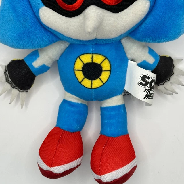 JAKKS PACIFIC METAL Sonic The Hedgehog Classic Plush Soft Toy 8 Inch ...