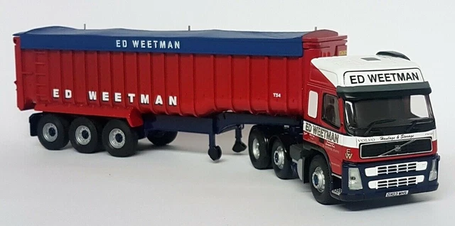 CORGI 1/50 CC13505 Volvo FM Bulk Tipper ED Weetman Ltd Diecast Truck £ ...