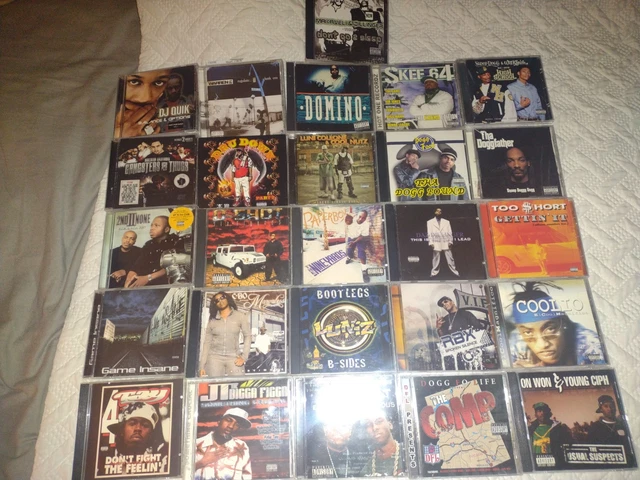 WEST COAST RAP Hip Hop CD Lot G- funk Dru Down RBX Daz Snoop Too Short ...