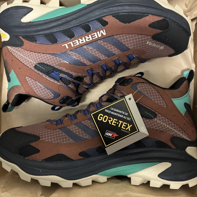 MERRELL: MOAB SPEED 2 Mid GTX - Rye/Marron - Size 9.5 (EU 44) BNIB £0. ...