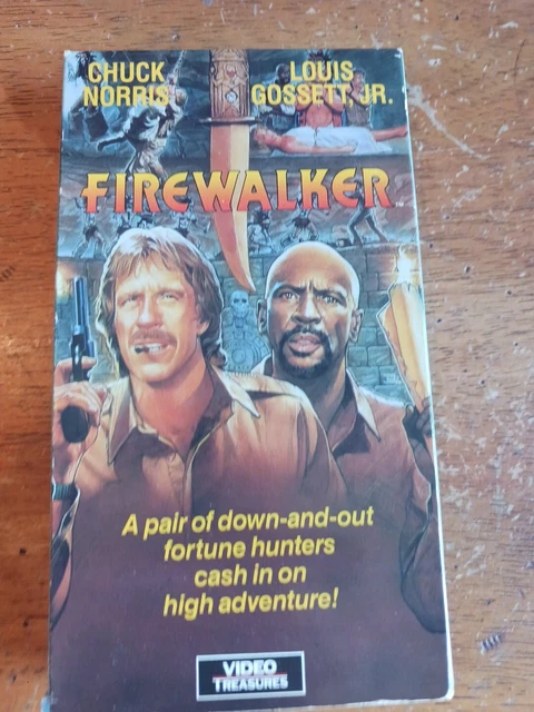 FIREWALKER VHS Chuck Norris Louis Gossett, Jr. , 1986,TESTED EX £6.11 ...