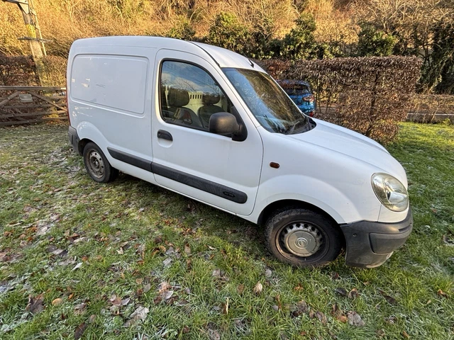 NISSAN KUBISTAR 2004 White Panel Van Renault Kango 1.5dci Diesel £200. ...