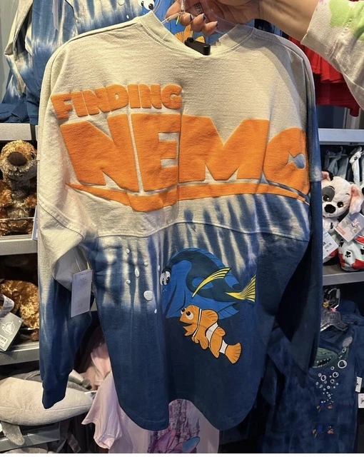 DISNEY PARKS 2023 Pixar Finding Nemo Dory Spirit Jersey Adult Size XL ...