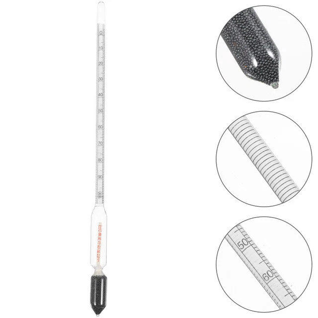 SYRUP HYDROMETER GRADUATED Measuring Sugar Content Sugar Measurement ...