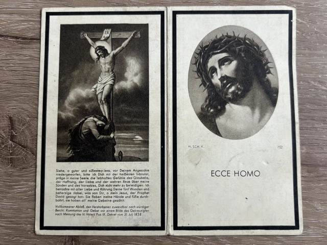 STERBEBILD - 2. WK - Unterneukirchen - Altötting - Militaria - Uniform ...