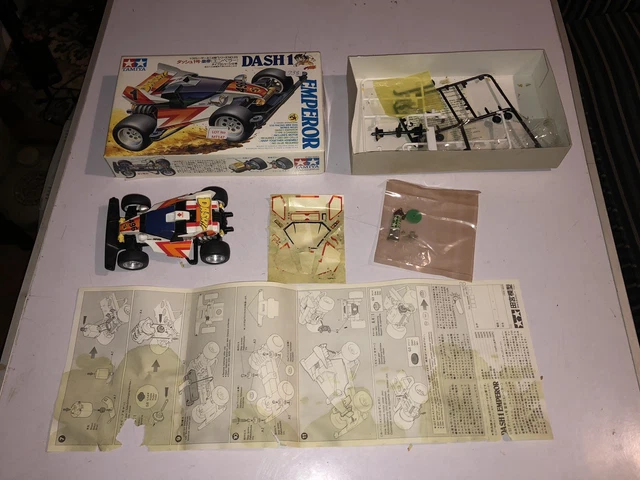 VINTAGE JAPAN 1990 Tamiya Mini 4WD Dash-1 Emperor Electric Toy Car ...