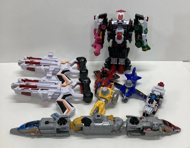 POWER RANGERS LUPINRANGER VS Patoranger Vehicle Megazord Morpher 8p set ...