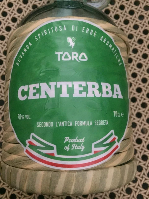 AMARO CENTERBA CENTERBE Toro Digestivo Ricetta Antica Idea Regalo ...