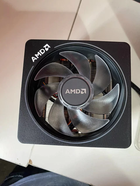AMD WRAITH PRISM Ryzen RGB AM4 Cooler Heatsink With RGB and USB Cable £ ...