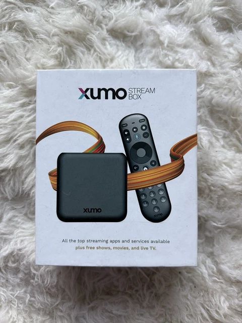 XUMO STREAM BOX 4K UHD Streaming Device Version 1.1 Model SCXI11BEI New ...