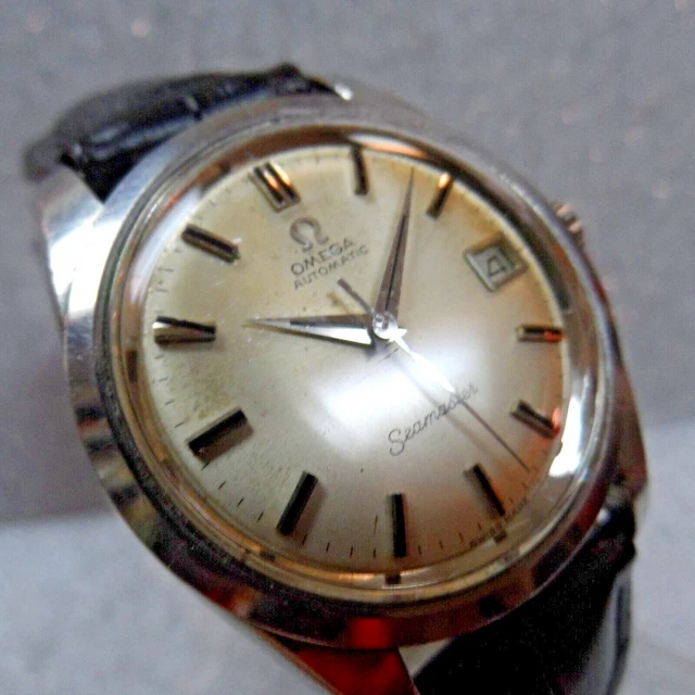 OROLOGIO VINTAGE OMEGA SEAMASTER Automatico Quadrante Crosshair Cal ...