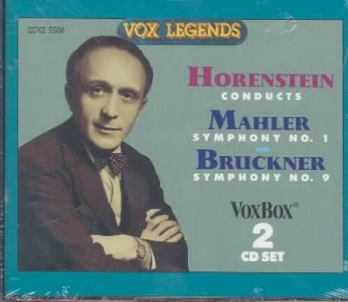 HORENSTEIN CONDUCTS MAHLER Symphony No. 1 & Bruckner Symphony No. 9 EUR 21,10 - PicClick FR