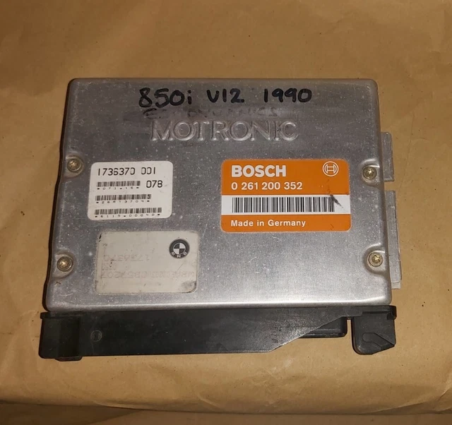 BMW E31 850I E32 750i M70 ECU ENGINE CONTROL UNIT MODULE 1736370 £300. ...