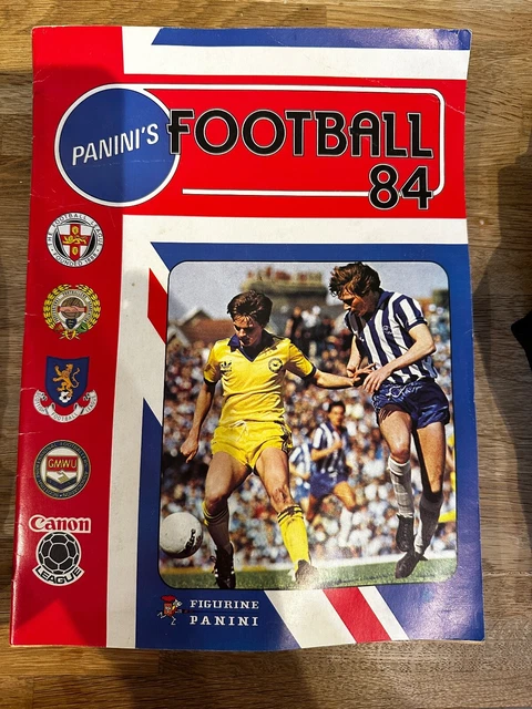 PANINI'S FOOTBALL 84 - 1984 Sticker Album - 177/526 Missing 66% Full ...