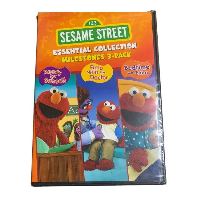 SESAME STREET : Essential Collection Milestones 3- Pack Elmo $3.99 ...