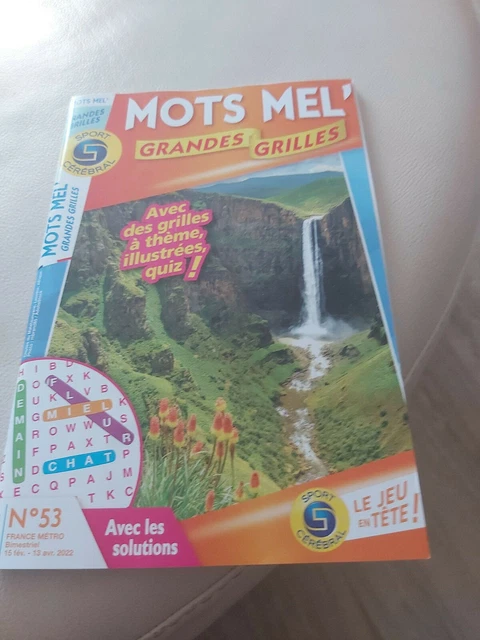 MOTS MELES GRANDE Grille Neuf EUR 1,95 - PicClick FR