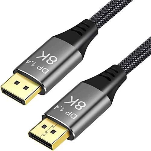 3M 10FT DISPLAYPORT 8K Cable Ultra HD 4K Copper Cord DP 1.4 HBR3 8K ...