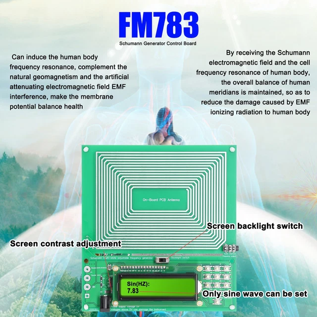 SCHUMANN RESONANCE DEVICE Programmable Modulation Ultra-low Pulse Generator $44.65 - PicClick AU