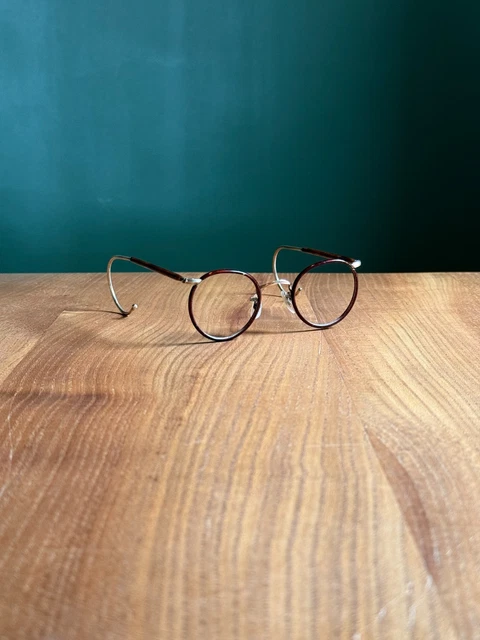 ALGHA (SAVILE ROW) Glasses | Rare Gold Vintage Frames, Beaufort Panto ...