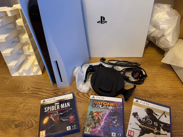 SONY PS5 BLU-RAY Edition Console - with 3 games £450.00 - PicClick UK