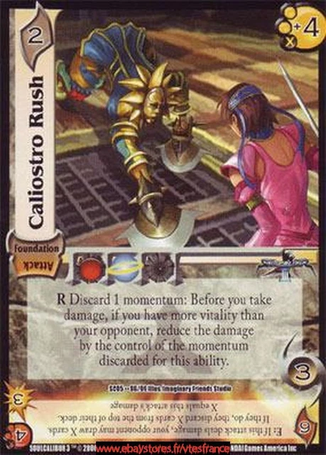 CALIOSTRO RUSH - Foundation [SC05] Universal Fighting System CCG EUR 1 ...