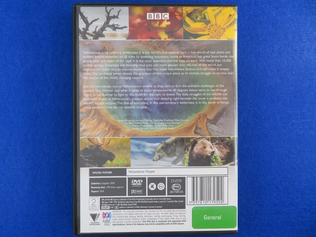 YELLOWSTONE - BBC - DVD - Region 4 - Fast Postage !! EUR 6,86 - PicClick IT