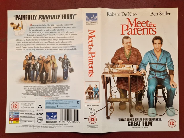 MEET THE PARENTS - Dreamworks - Used Video Sleeve/Cover #B14746 £1.99 ...