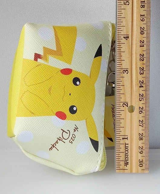 PIKACHU POKEMON TRIANGLE Mini Pouch giapponese Nintendo dal Giappone F ...
