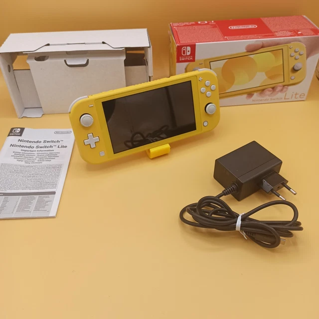 CONSOLE NINTENDO Switch Lite +- Caricatore + Manuali + Scatola ...