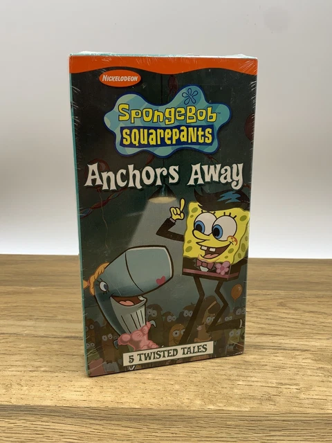 Spongebob Squarepants Anchors Away Vhs 2003 Nickelodeon Neuf