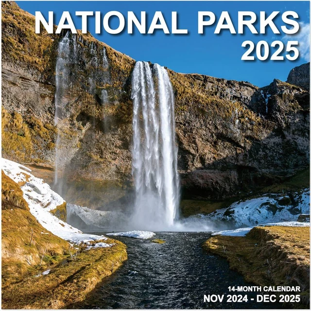 CALENDAR 2024-2025, NATIONAL Parks Calendar from November 2024 ...