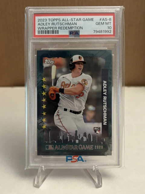 PSA 10 2023 Topps All-Star Game Adley Rutschman emballage Redemption ...