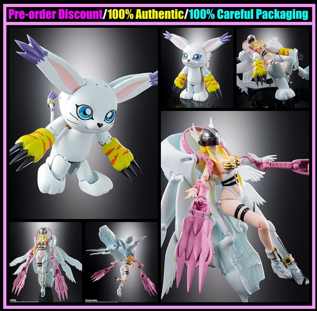 FIGURINE ARTICULÉE BANDAI Digivolving Spirits 04 Angewomon Digimon ...