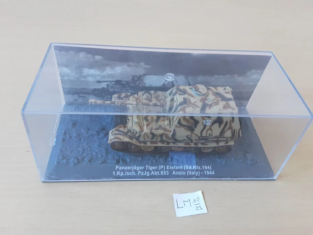 TANK TANK TANK TANK JAGER TIGER P ELEPHANT, ANZIO 1944, 1/72e £9.98 ...