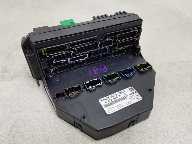 MERCEDES E CLASS W212 09-12 Sam Control Module Fuse Relay Box ...