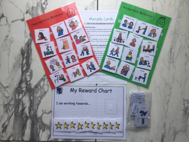 PECS BOARDMAKER REWARD & Behaviour Pack for autism/ASD/ADHD/SEN/visual ...