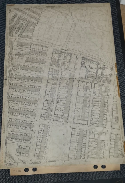 LEEDS CHAPELTOWN 1891 Ordnance Map Cavalry Barracks Prince of Wales ...