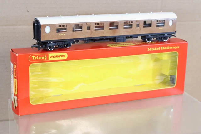 TRIANG HORNBY R745 LNER THOMPSON FULL 3rd COACH 1010 FLYING SCOTSMAN oj ...