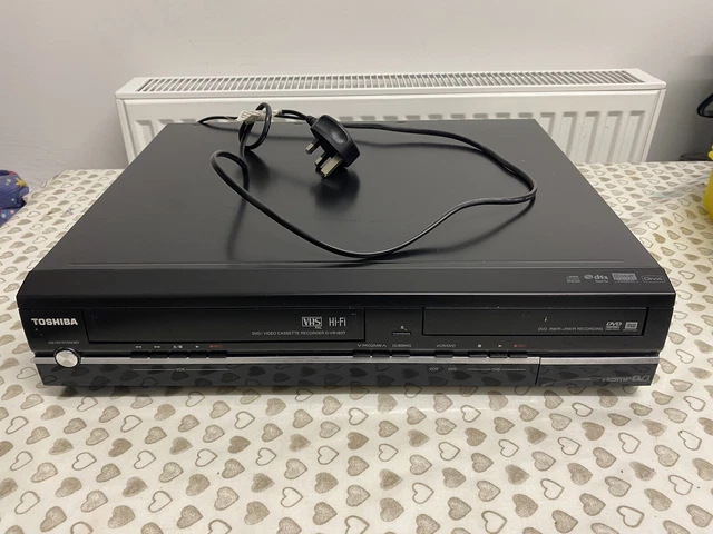 TOSHIBA D-VR18DT-K-TB VHS & DVD Recorder COPY VHS to DVD - NO REMOTE £140.00 - PicClick UK