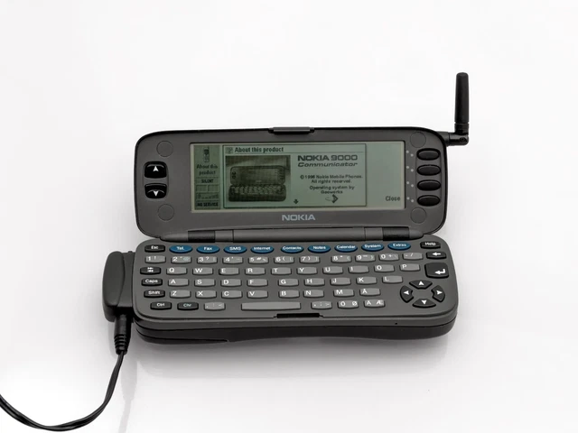 TESTED NOKIA COMMUNICATOR 9000 First Mobile Communicator Cell Phone ...
