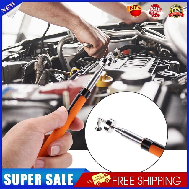 TELESCOPIC MAGNETIC PICK-UP Tools Portable Magnet Extended Picking Up ...