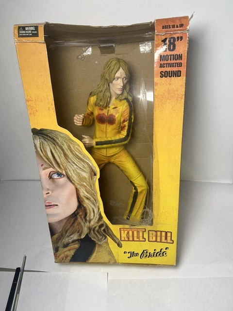 NECA 2004 KILL BILL Motion Activated Sound THE BRIDE Action Figure (H4 ...