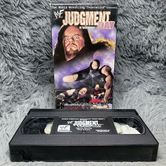 WWF JUDGMENT DAY In Your House VHS Tape Wrestling WWE WCW 1998 ...