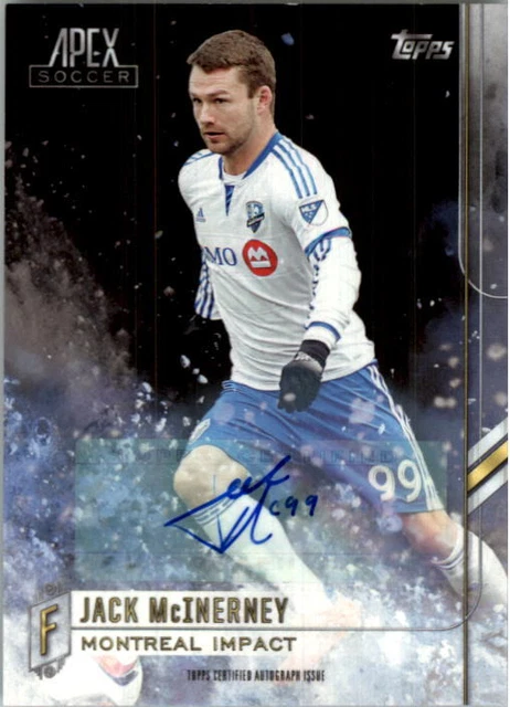2015 TOPPS APEX MLS Autografi #49 Jack McInerney EUR 1,89 - PicClick IT