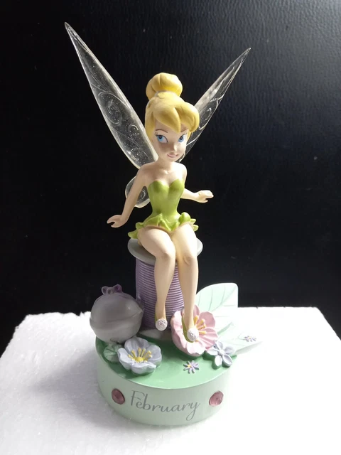 WALT DISNEY WIDDOP TINKERBELL Fairy Birthday Gift Birthstone Figurine ...